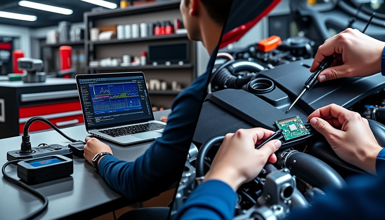 Reprogrammation moteur vs Boîtier : Guide des différences et avantages